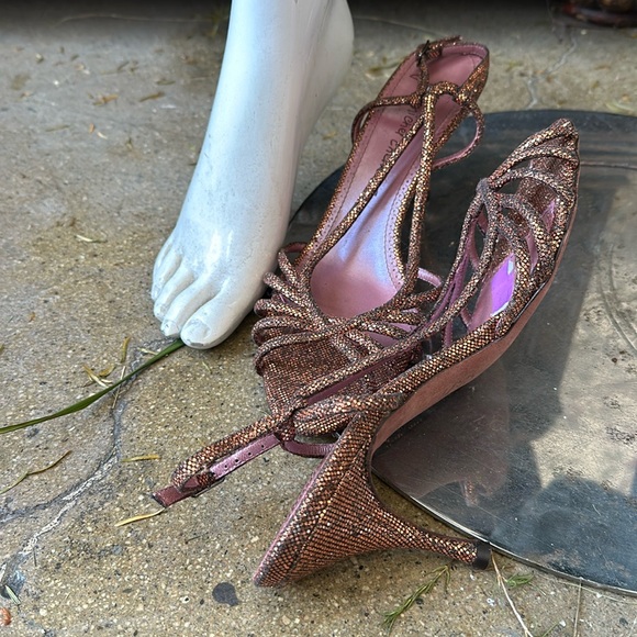 Jean-Michel Cazabat | Shoes | Super Amazing Italy Designer Metallic ...